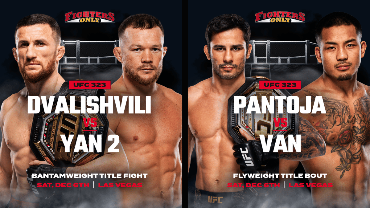 Fighters Only : UFC 323 Lineup Announced – Two Title Fights Set for ...