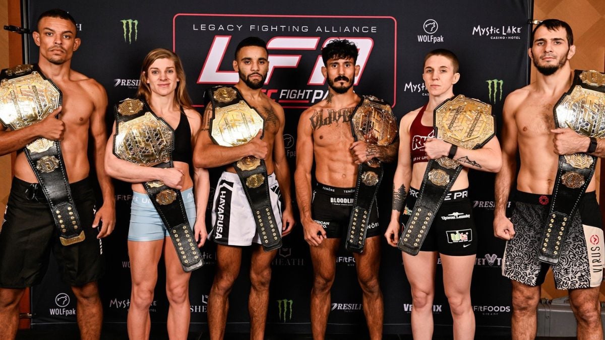 Fighters Only : LFA 200 Results: Three Title Unification Bouts Go Down ...