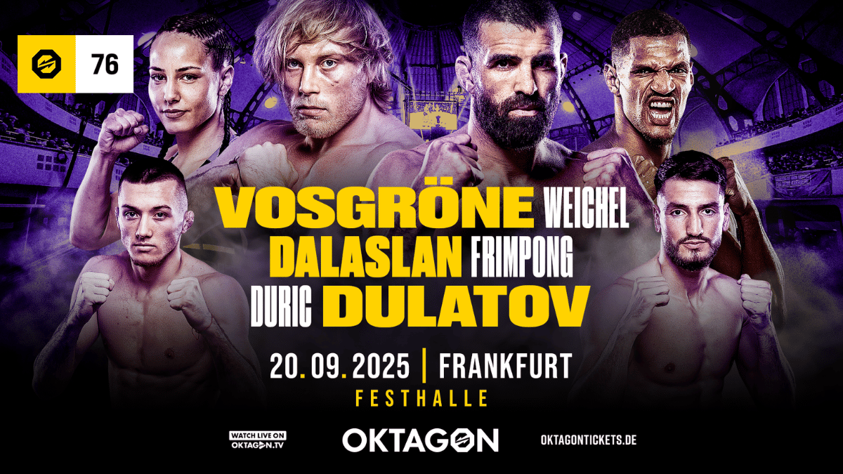 Fighters Only : OKTAGON 76: German MMA Legend Daniel Weichel Returns