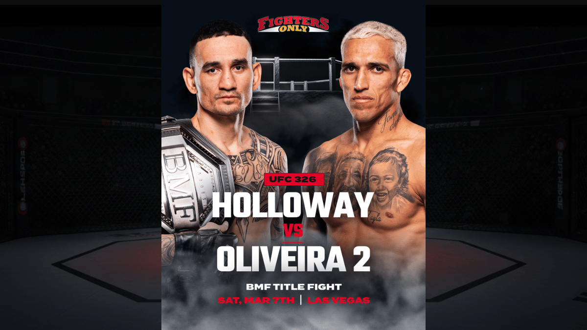 Fighters Only : Max Holloway vs. Charles Oliveira Added to UFC 2026 ...